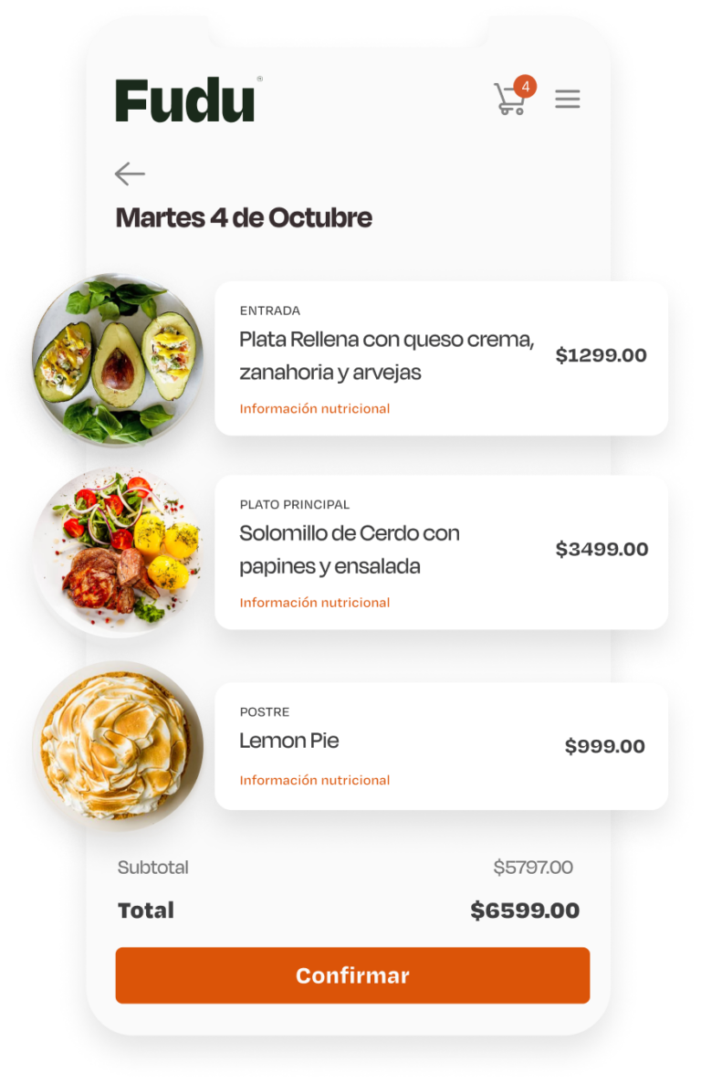 Viandas para Empresas y Almuerzos Corporativos | Fudu Company