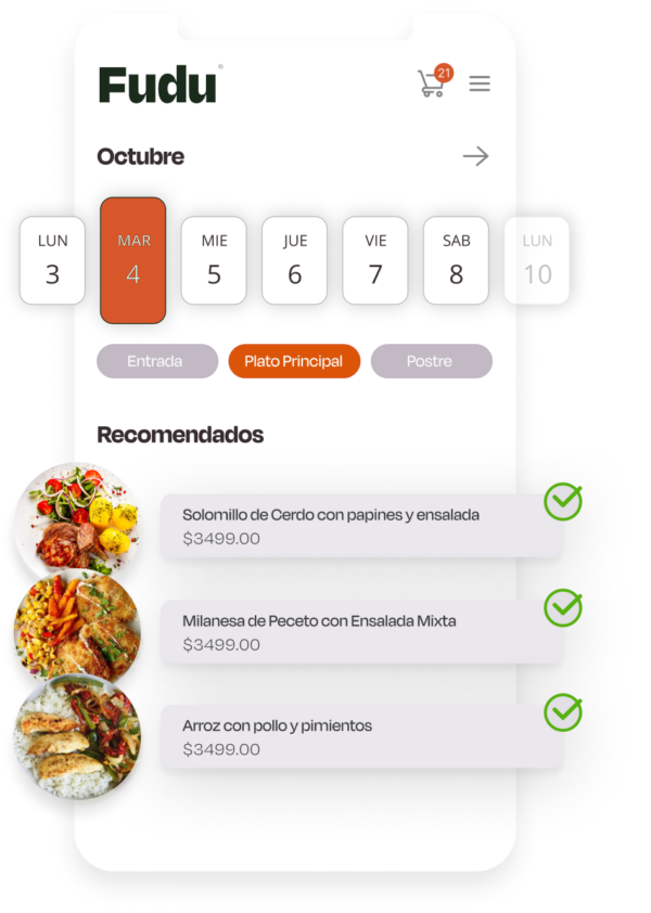 Viandas para Empresas y Almuerzos Corporativos | Fudu Company